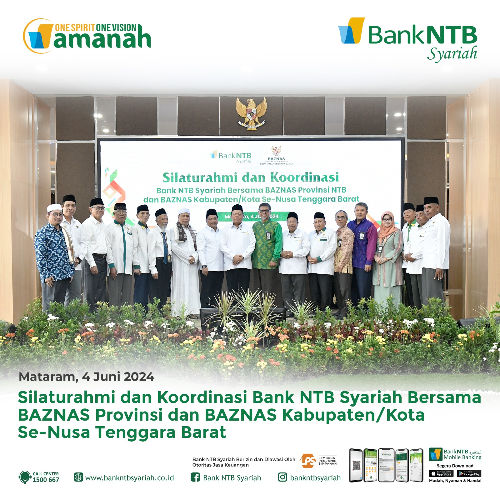 PT Bank NTB Syariah - Menebar Berkah, Membangun Kepercayaan
