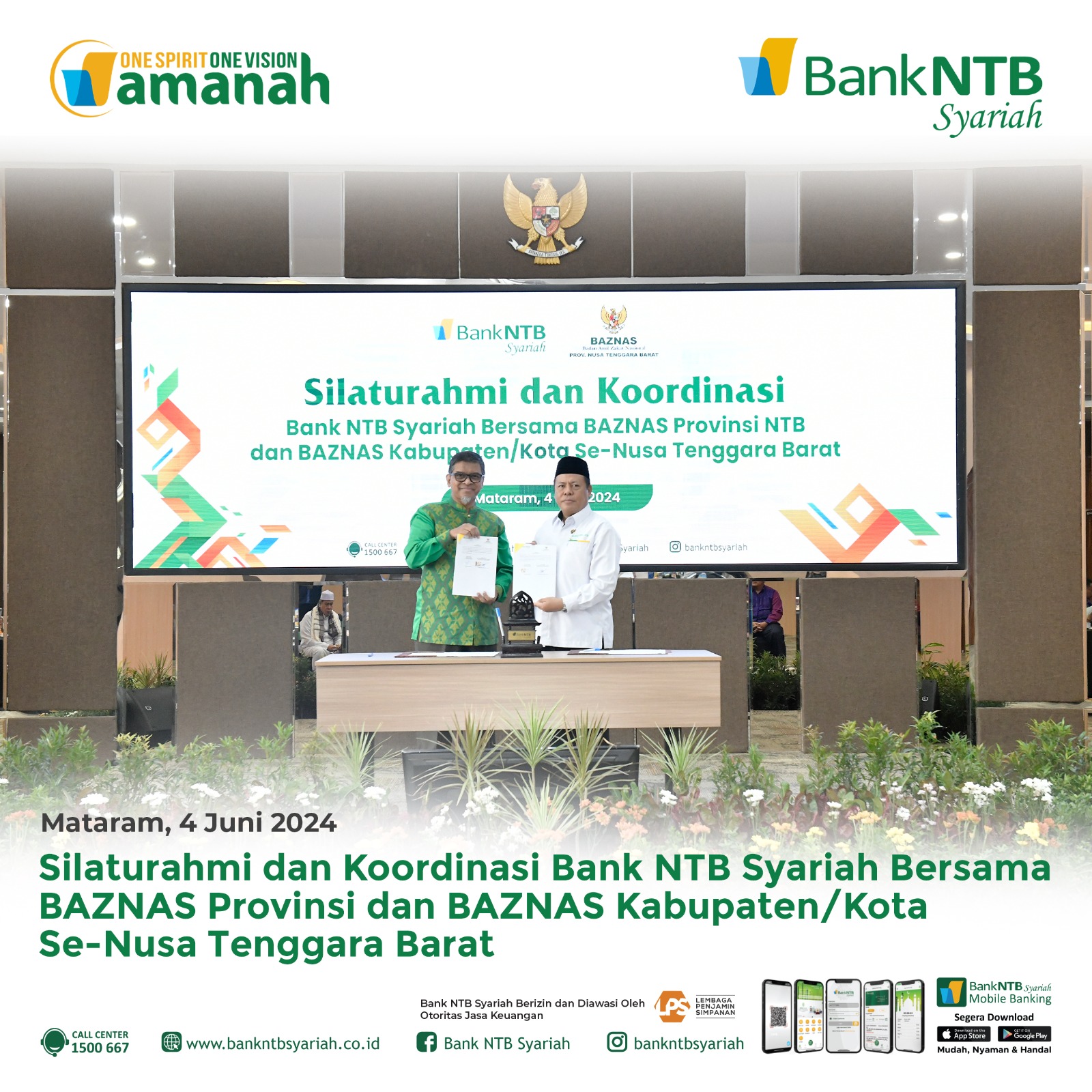 PT Bank NTB Syariah - Menebar Berkah, Membangun Kepercayaan