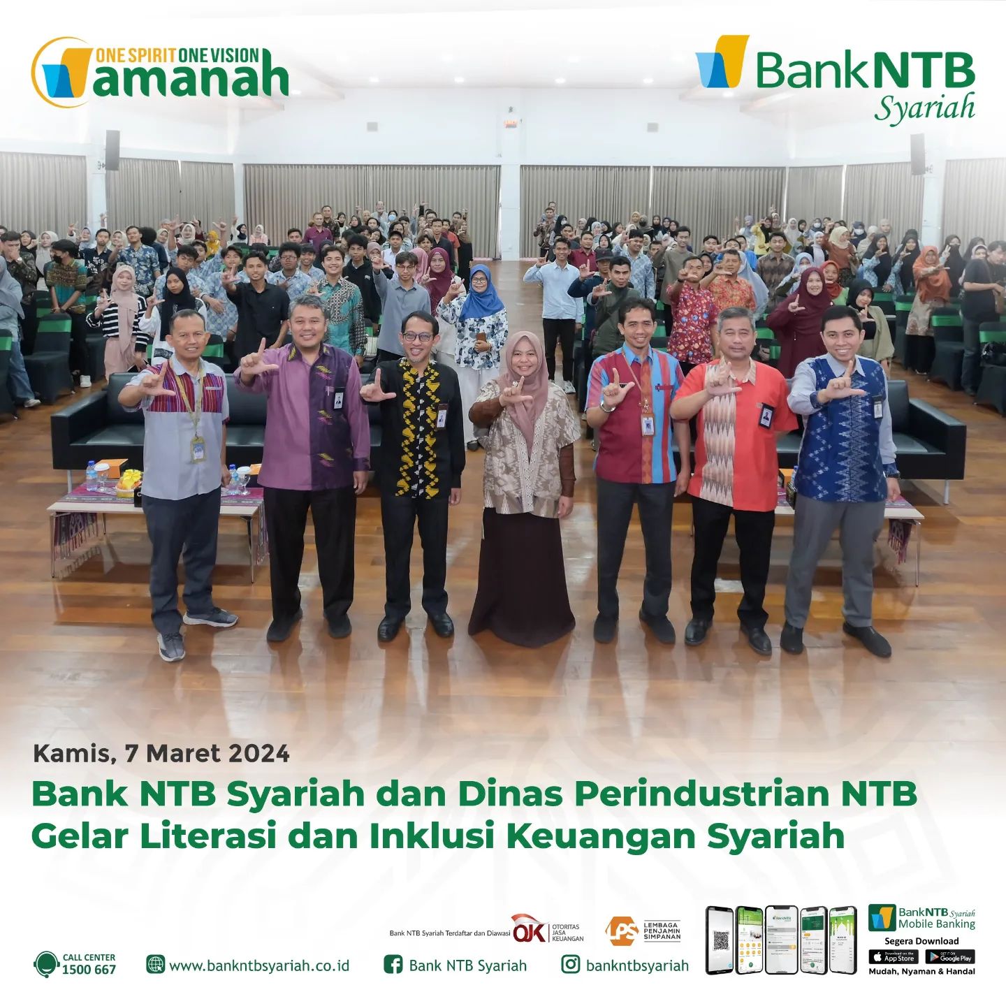 PT Bank NTB Syariah - Menebar Berkah, Membangun Kepercayaan