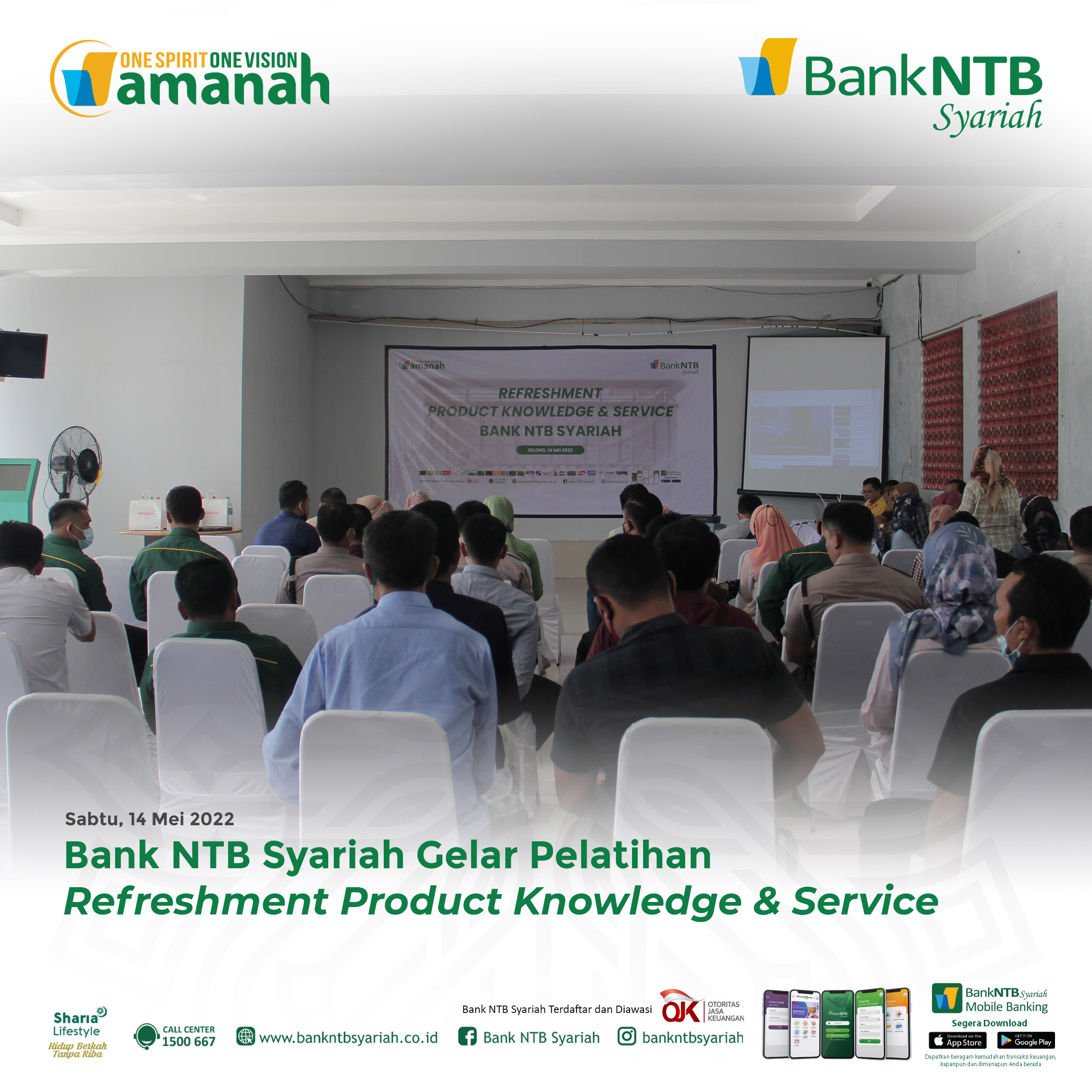 PT Bank NTB Syariah - Menebar Berkah, Membangun Kepercayaan