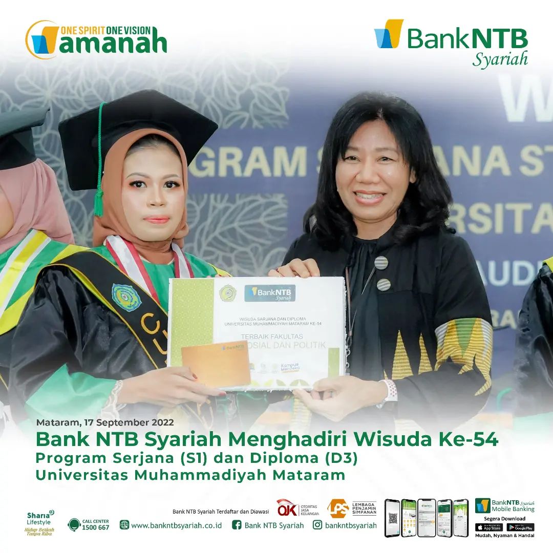 PT Bank NTB Syariah - Menebar Berkah, Membangun Kepercayaan