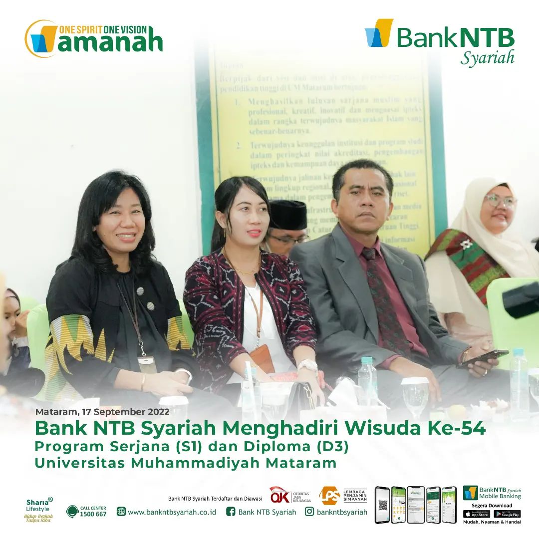 PT Bank NTB Syariah - Menebar Berkah, Membangun Kepercayaan
