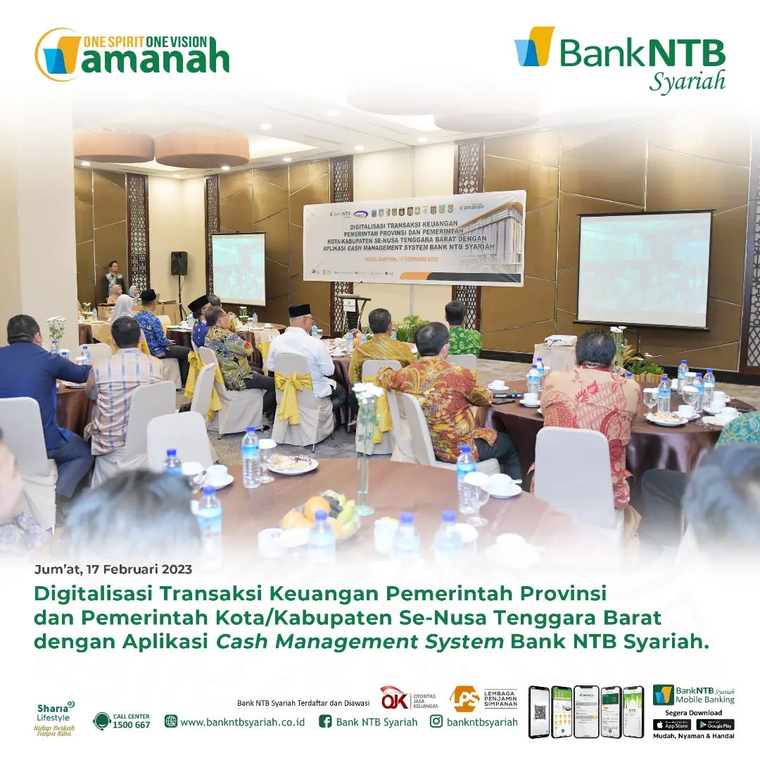 PT Bank NTB Syariah - Menebar Berkah, Membangun Kepercayaan