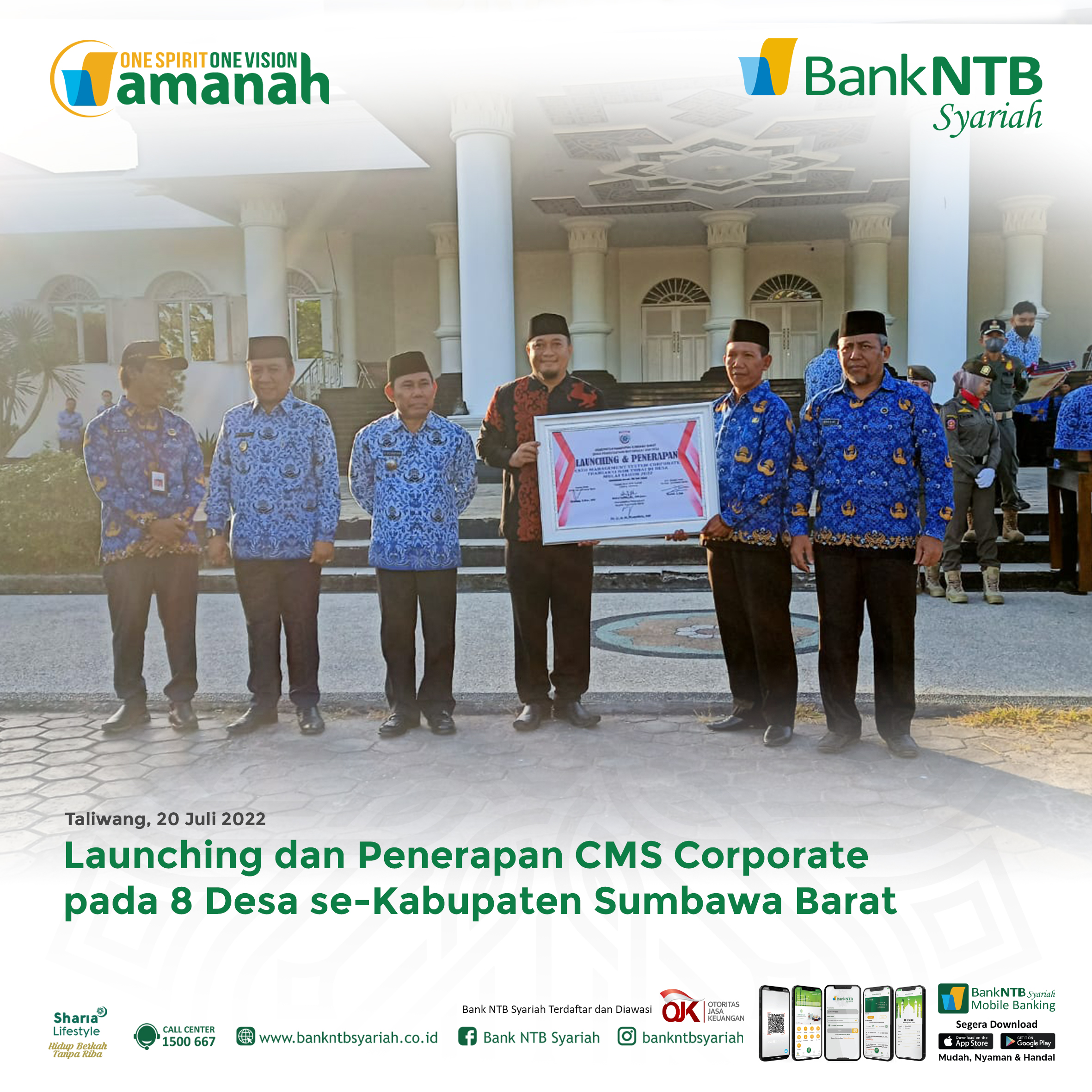 PT Bank NTB Syariah - Menebar Berkah, Membangun Kepercayaan