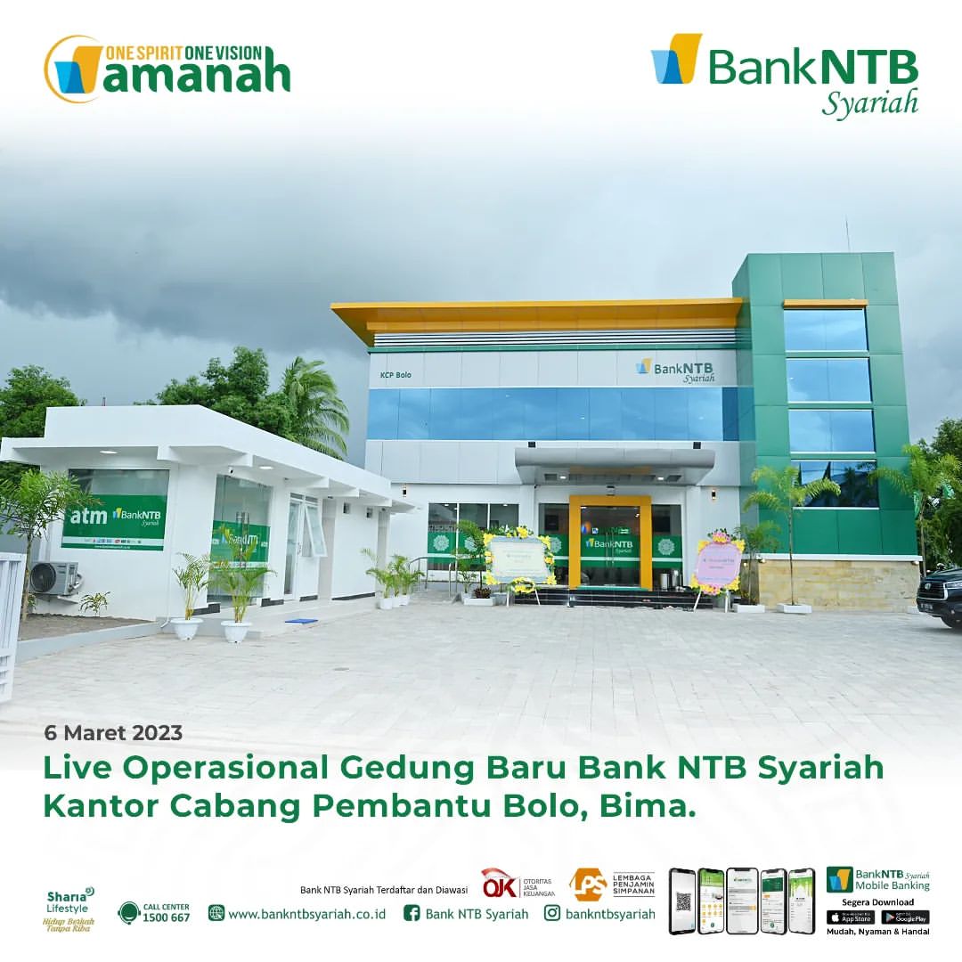 PT Bank NTB Syariah - Menebar Berkah, Membangun Kepercayaan