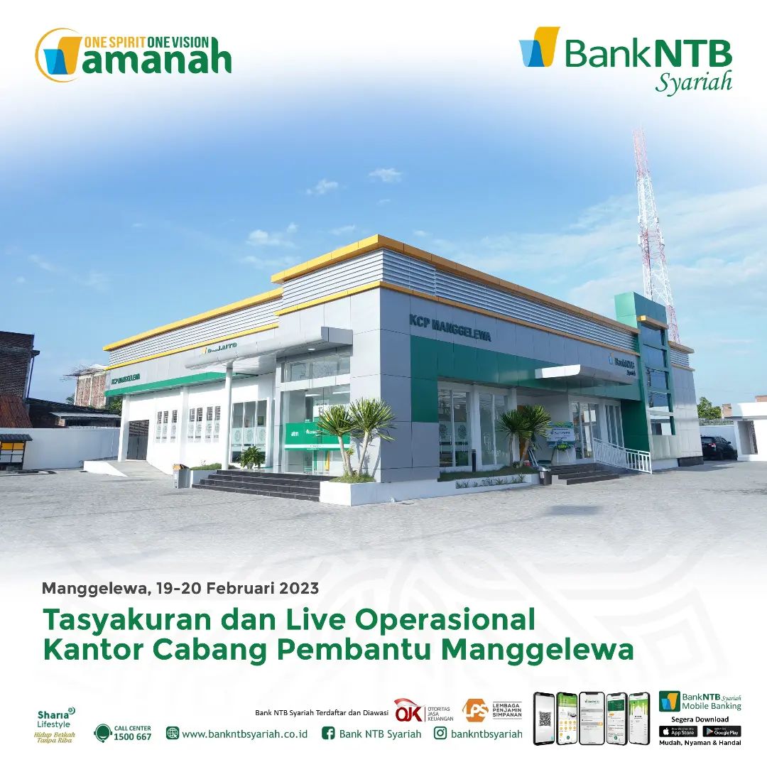 PT Bank NTB Syariah - Menebar Berkah, Membangun Kepercayaan