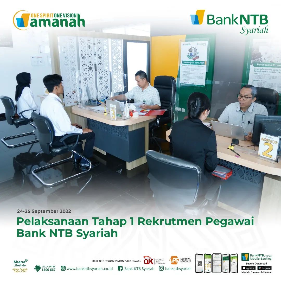 PT Bank NTB Syariah - Menebar Berkah, Membangun Kepercayaan