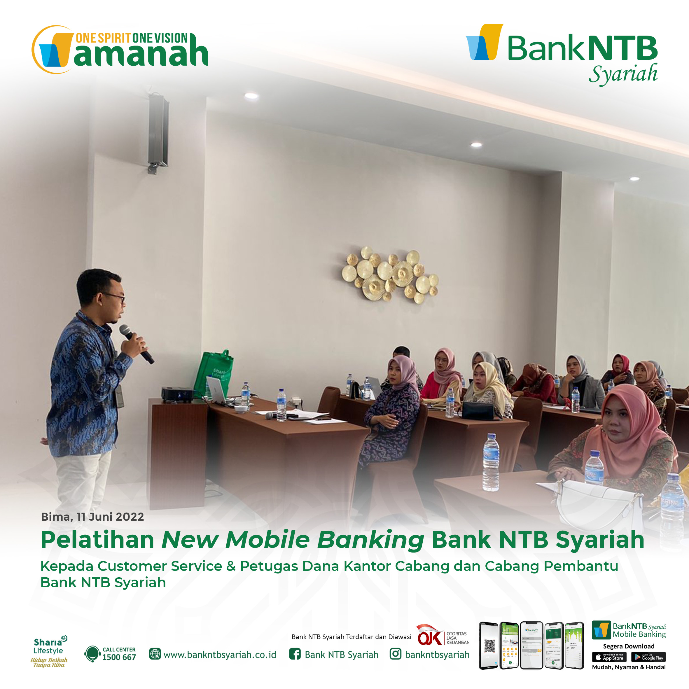 PT Bank NTB Syariah - Menebar Berkah, Membangun Kepercayaan