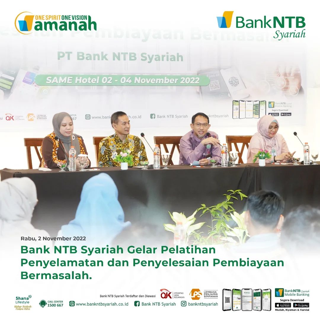 PT Bank NTB Syariah - Menebar Berkah, Membangun Kepercayaan