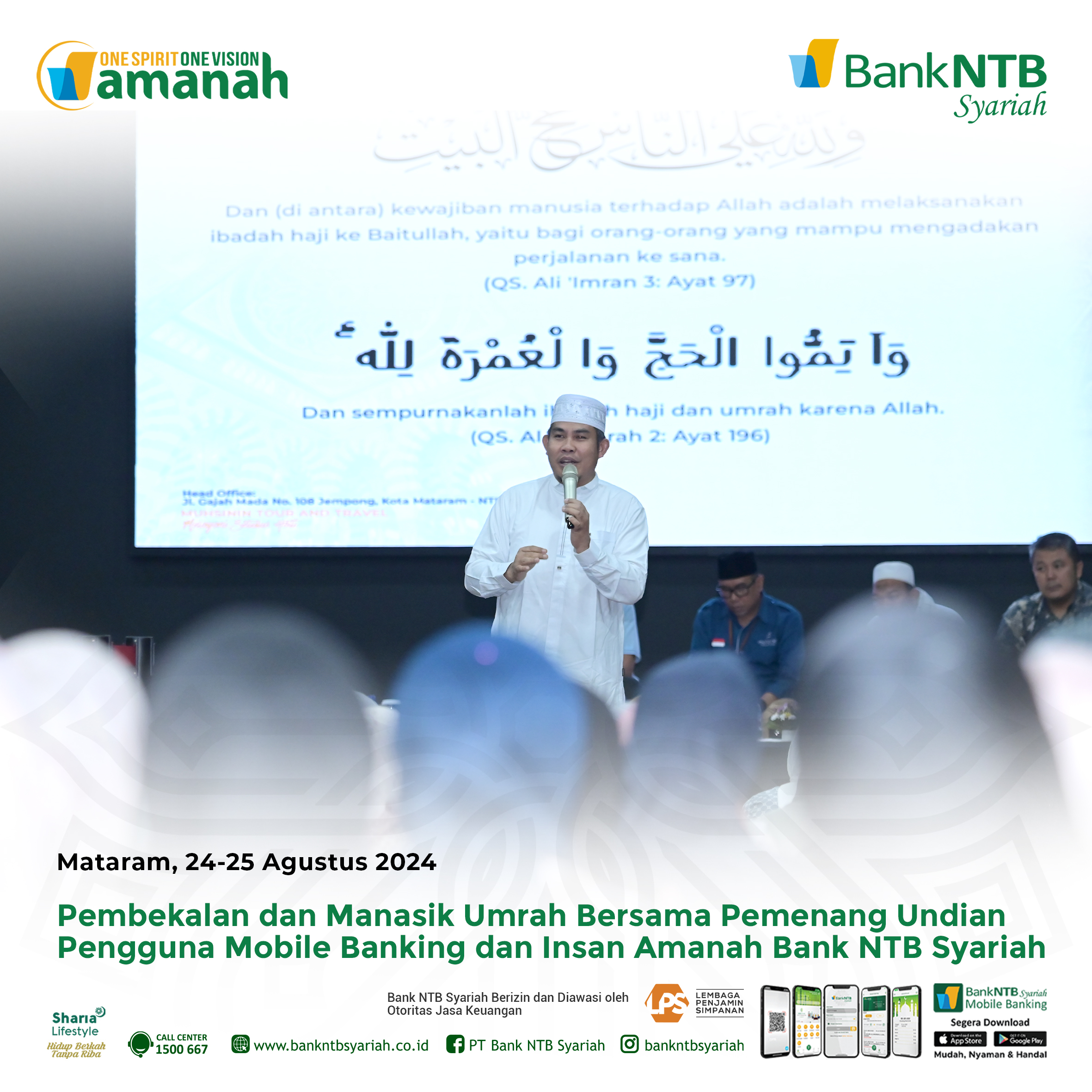PT Bank NTB Syariah - Menebar Berkah, Membangun Kepercayaan