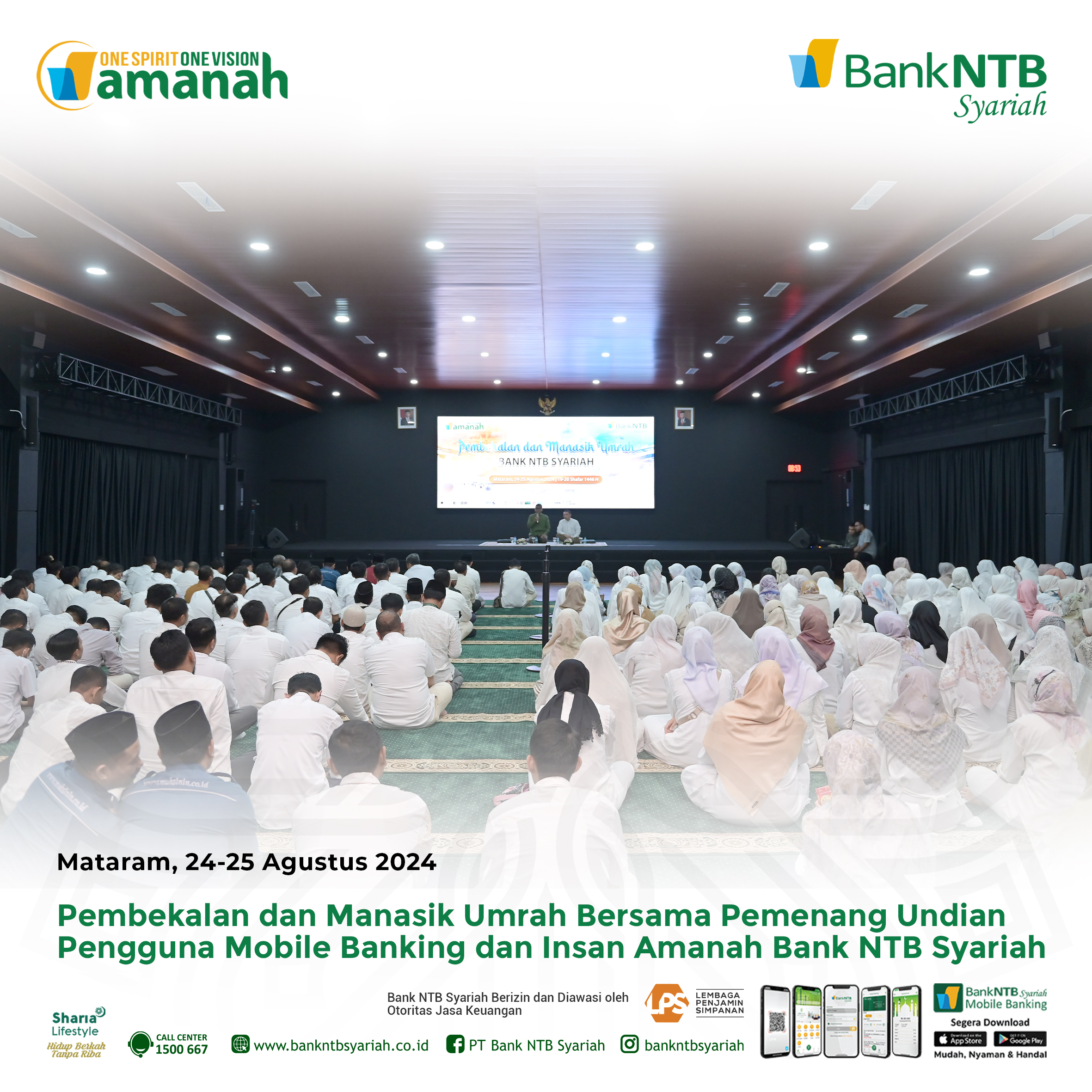PT Bank NTB Syariah - Menebar Berkah, Membangun Kepercayaan