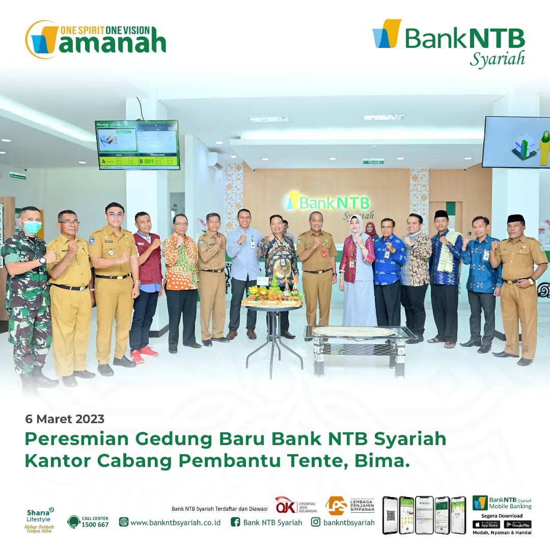 PT Bank NTB Syariah - Menebar Berkah, Membangun Kepercayaan