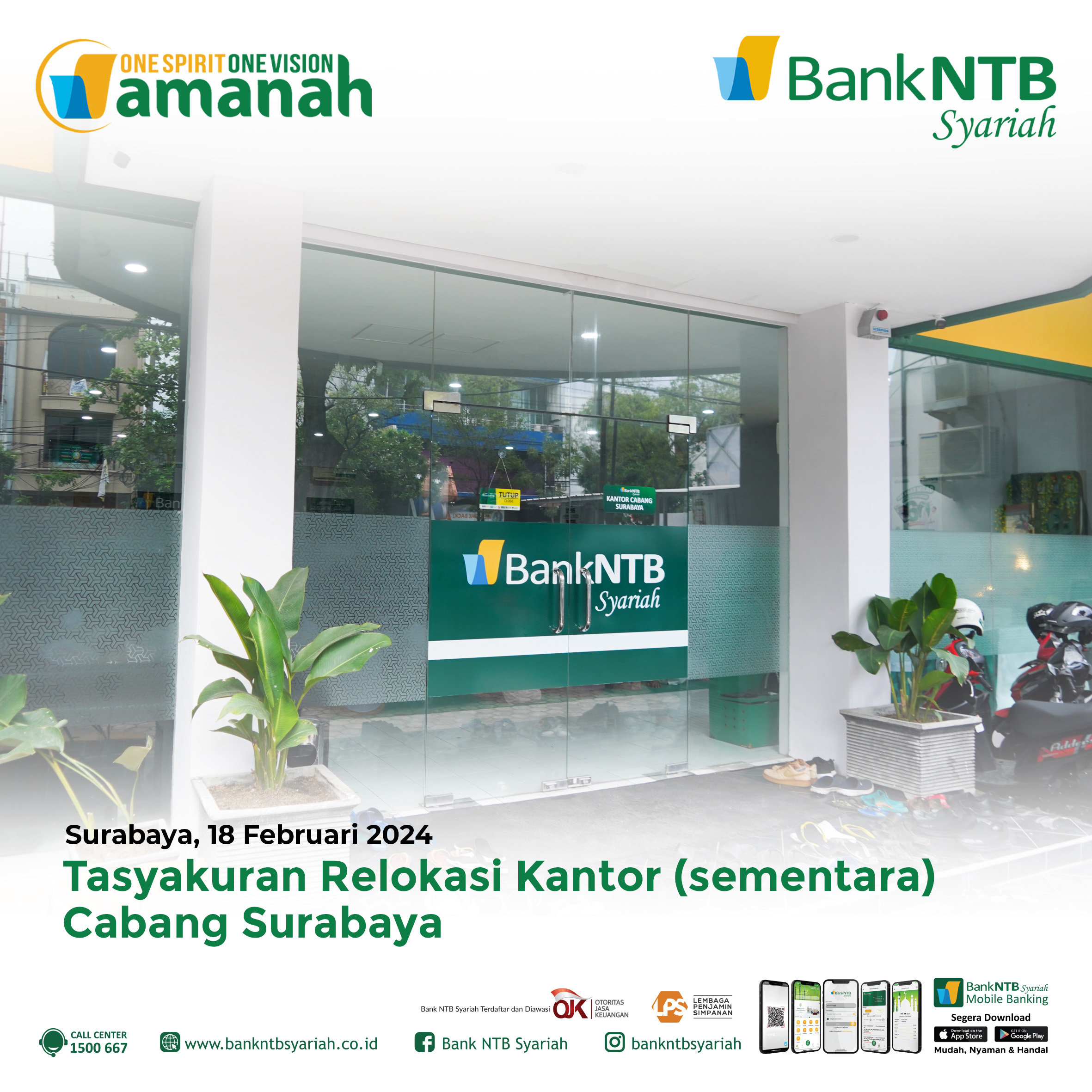 PT Bank NTB Syariah - Menebar Berkah, Membangun Kepercayaan