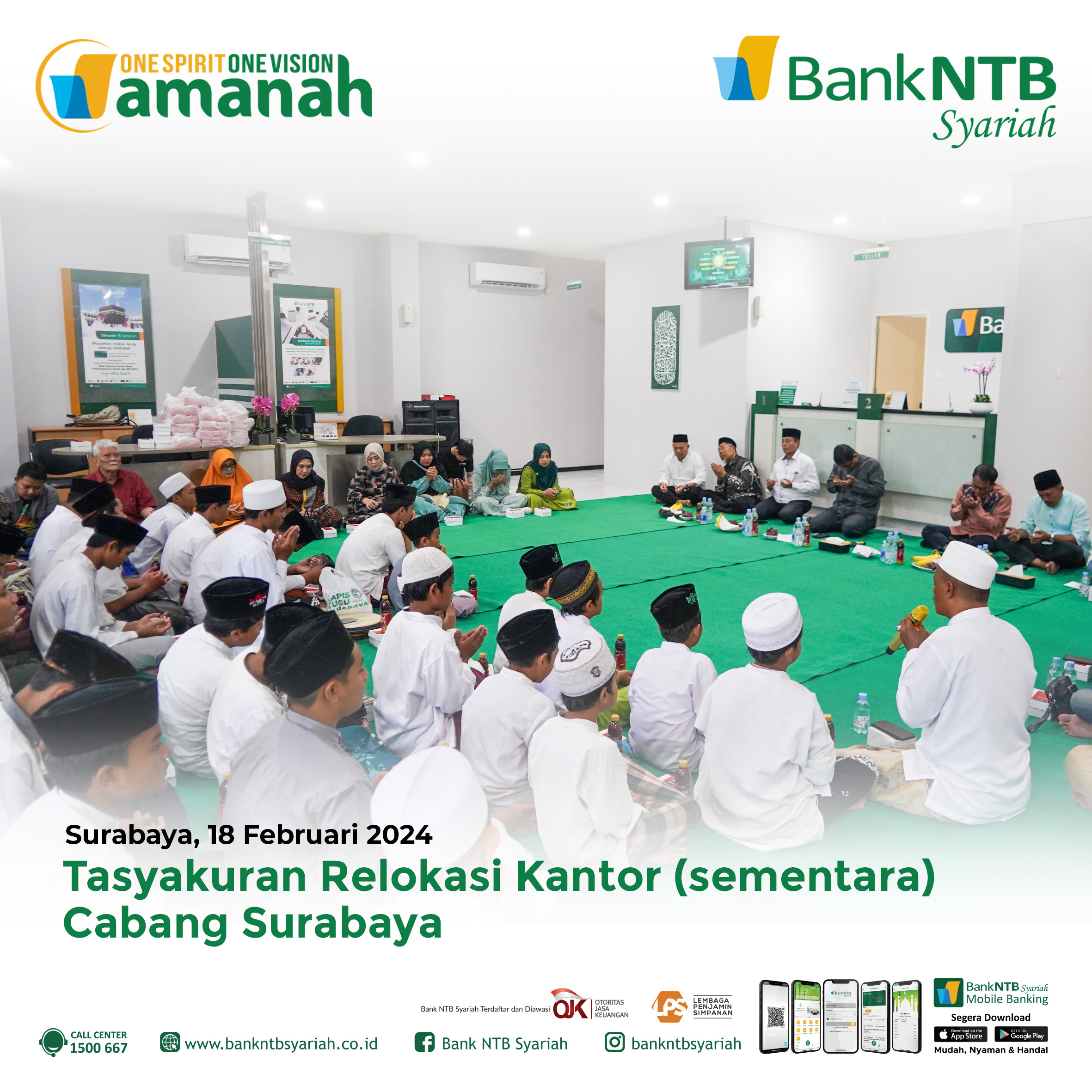 PT Bank NTB Syariah - Menebar Berkah, Membangun Kepercayaan