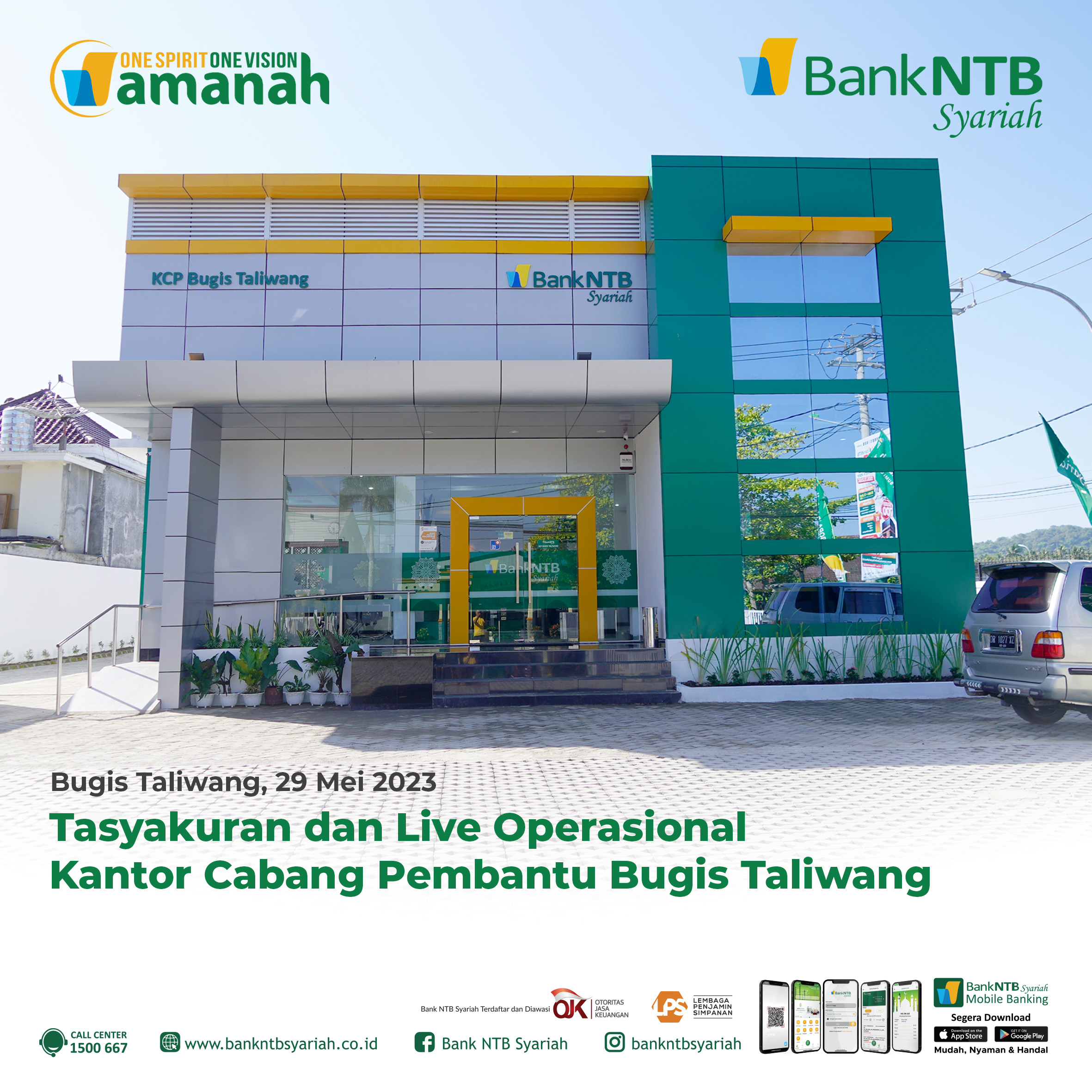 PT Bank NTB Syariah - Menebar Berkah, Membangun Kepercayaan