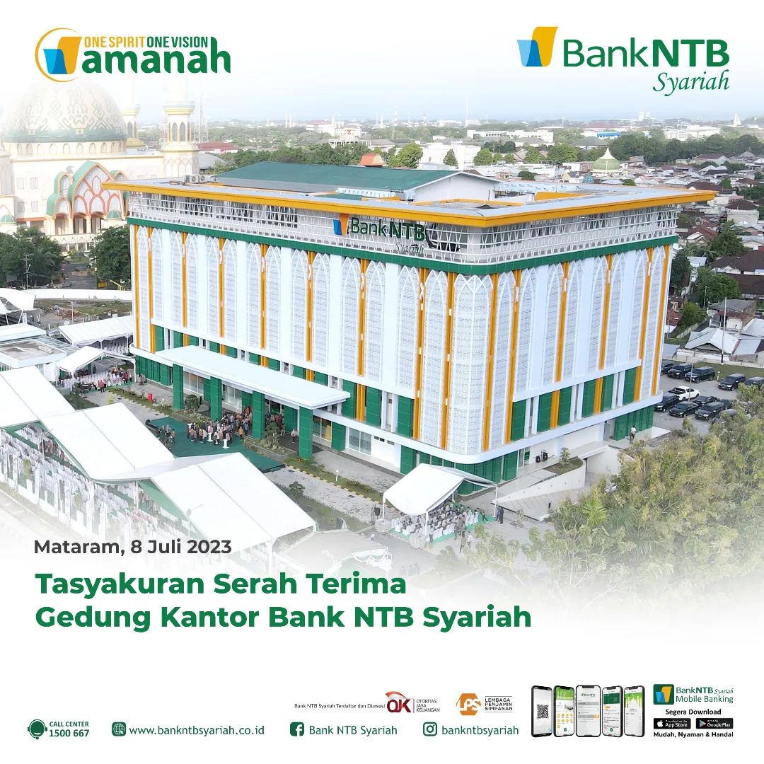 PT Bank NTB Syariah - Menebar Berkah, Membangun Kepercayaan