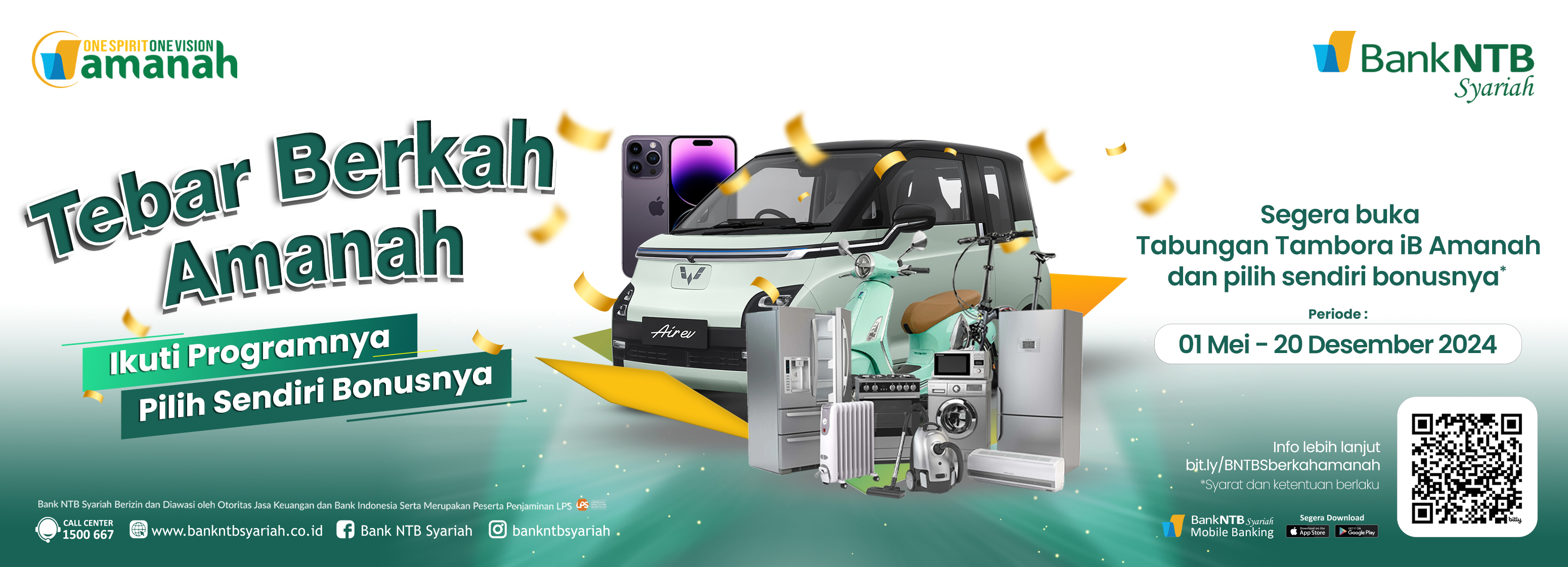 PT Bank NTB Syariah - Menebar Berkah, Membangun Kepercayaan