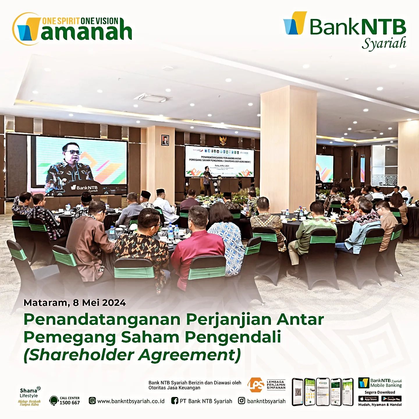 PT Bank NTB Syariah - Menebar Berkah, Membangun Kepercayaan