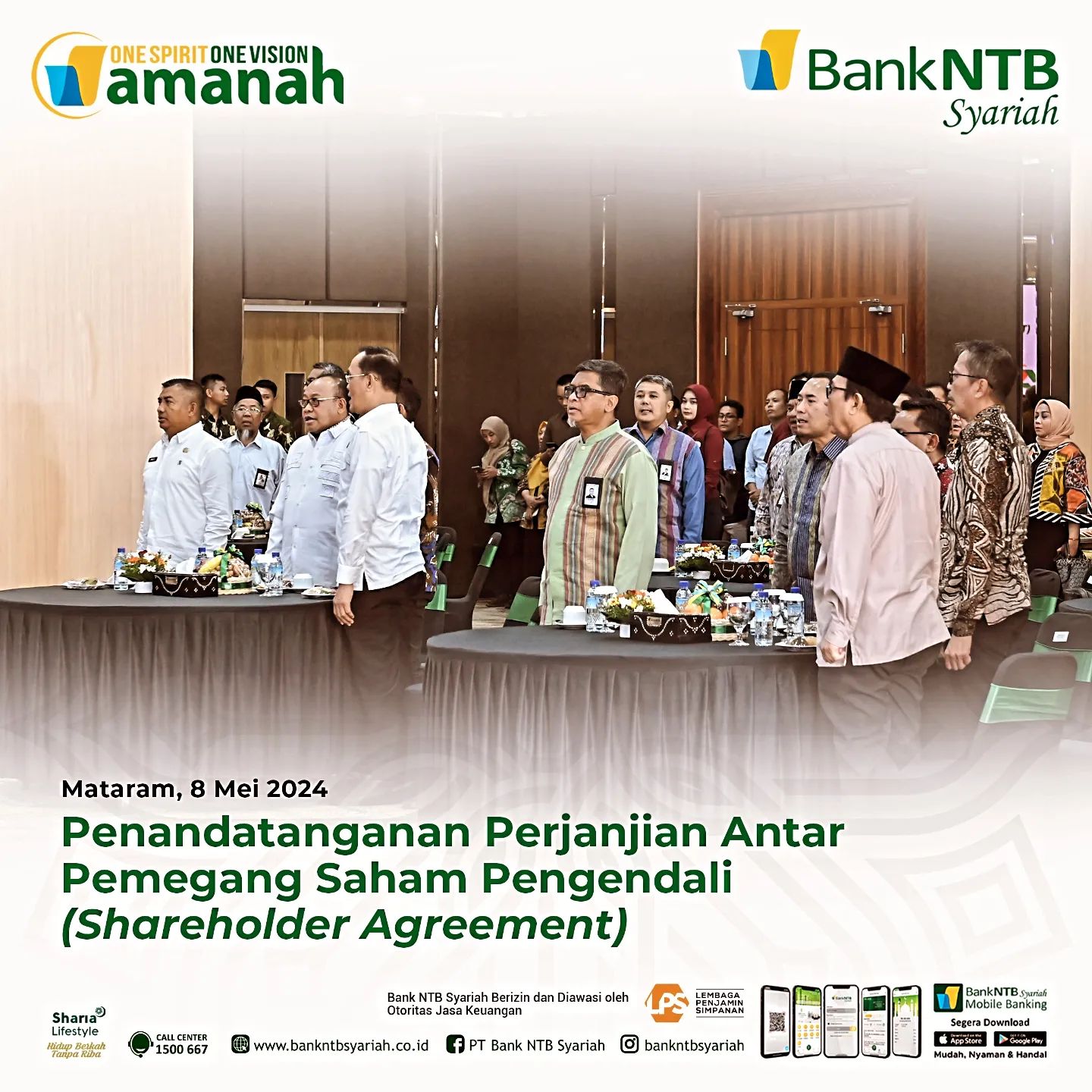 PT Bank NTB Syariah - Menebar Berkah, Membangun Kepercayaan