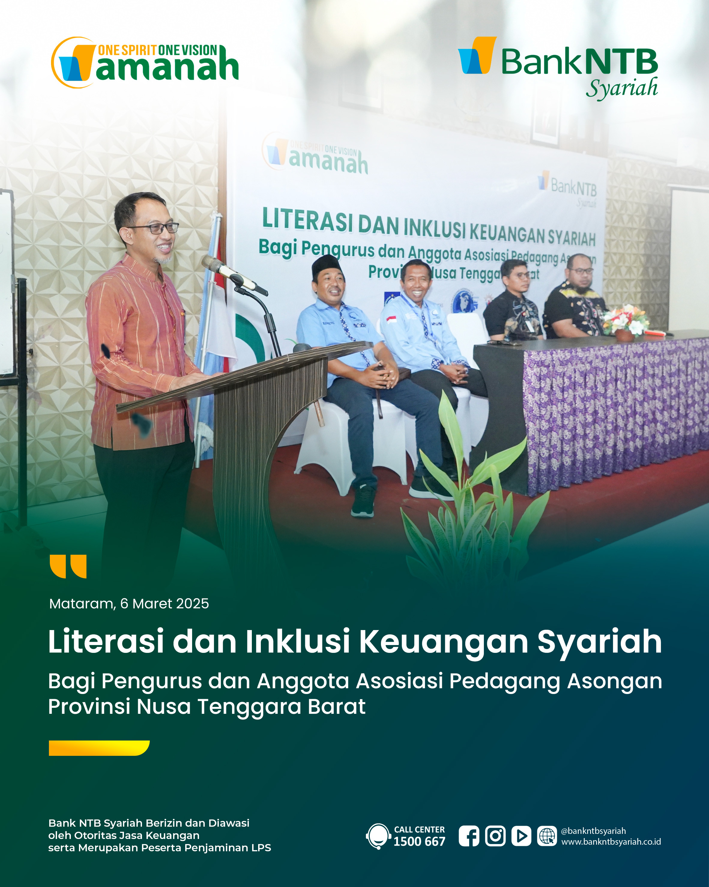 PT Bank NTB Syariah - Menebar Berkah, Membangun Kepercayaan