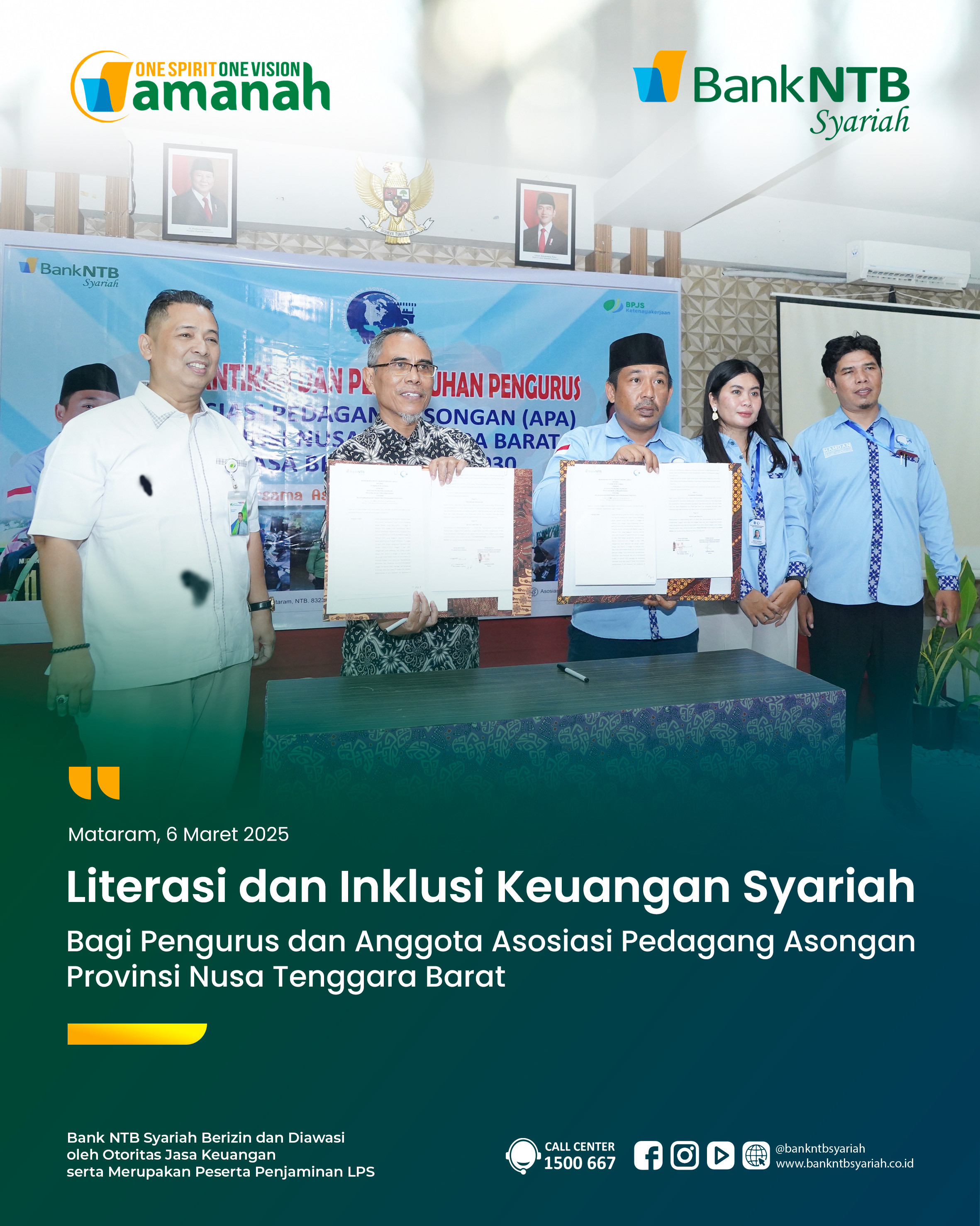 PT Bank NTB Syariah - Menebar Berkah, Membangun Kepercayaan