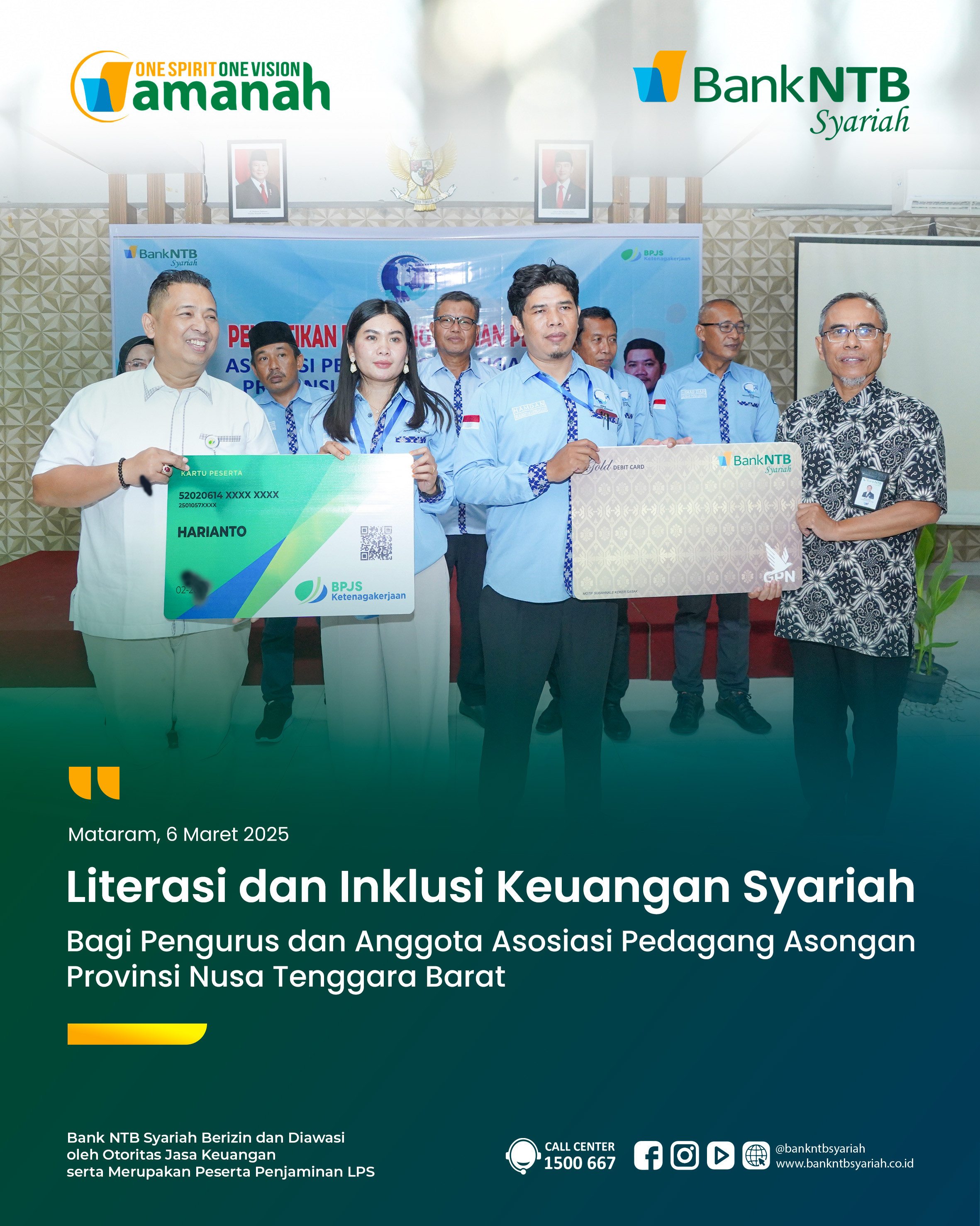 PT Bank NTB Syariah - Menebar Berkah, Membangun Kepercayaan