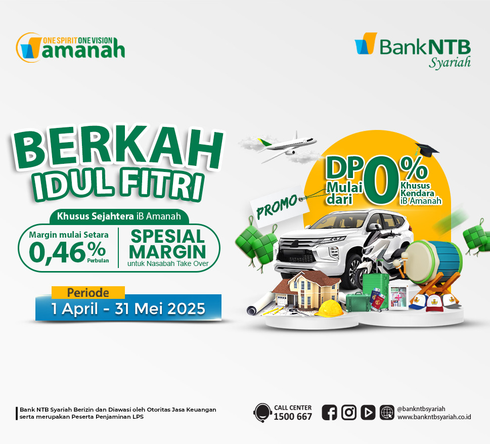 PT Bank NTB Syariah - Menebar Berkah, Membangun Kepercayaan