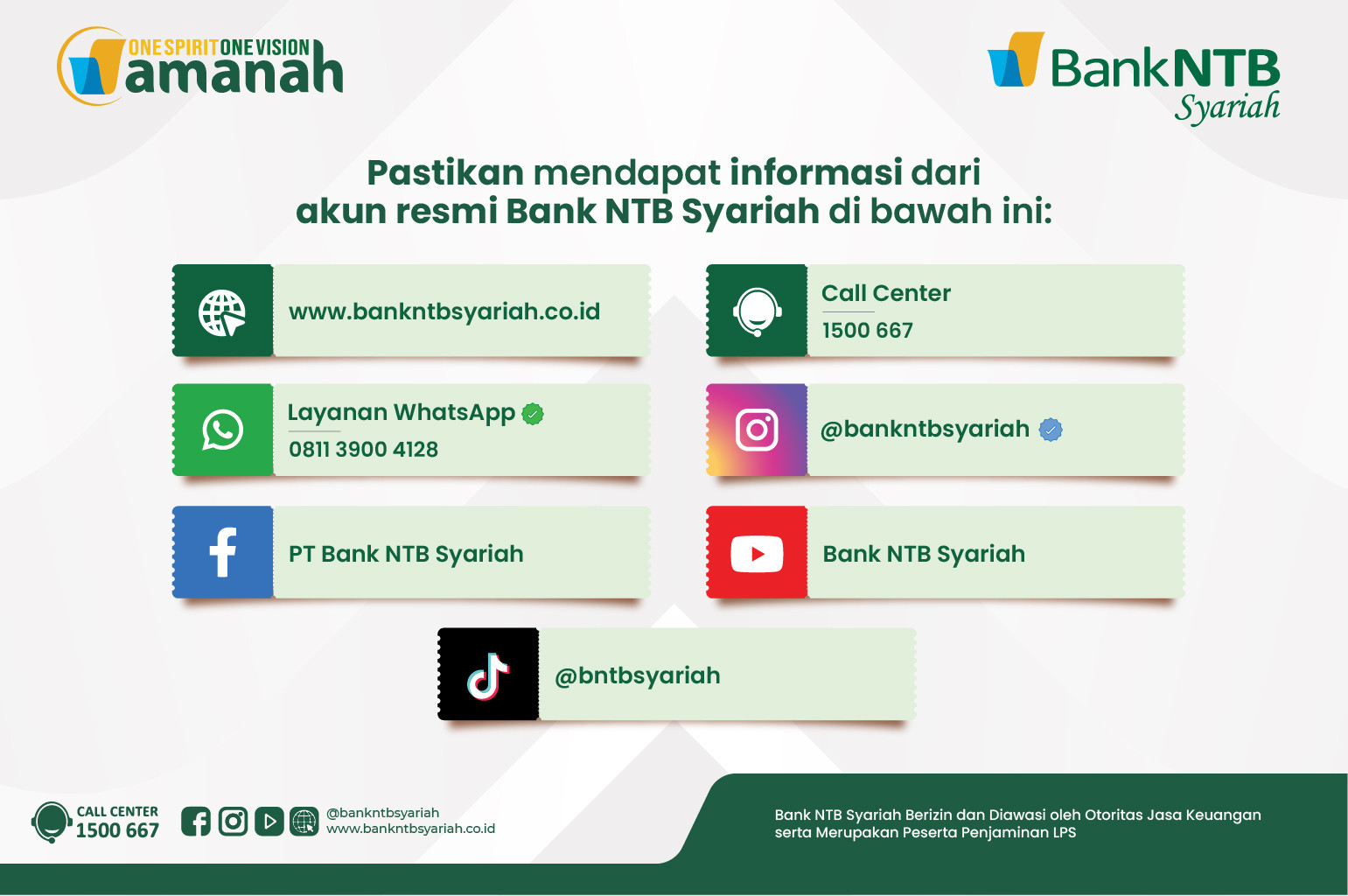 PT Bank NTB Syariah - Menebar Berkah, Membangun Kepercayaan