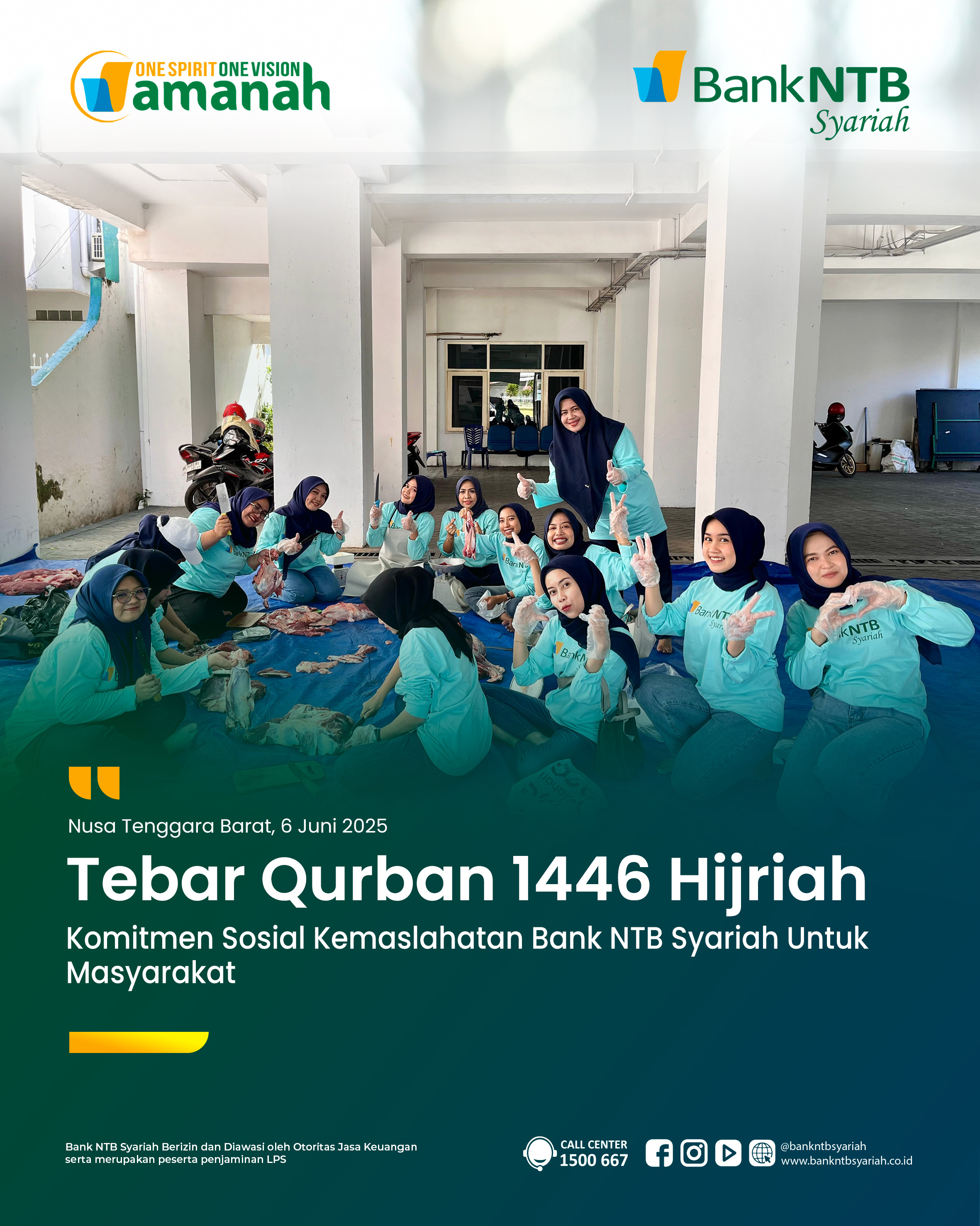 PT Bank NTB Syariah - Menebar Berkah, Membangun Kepercayaan