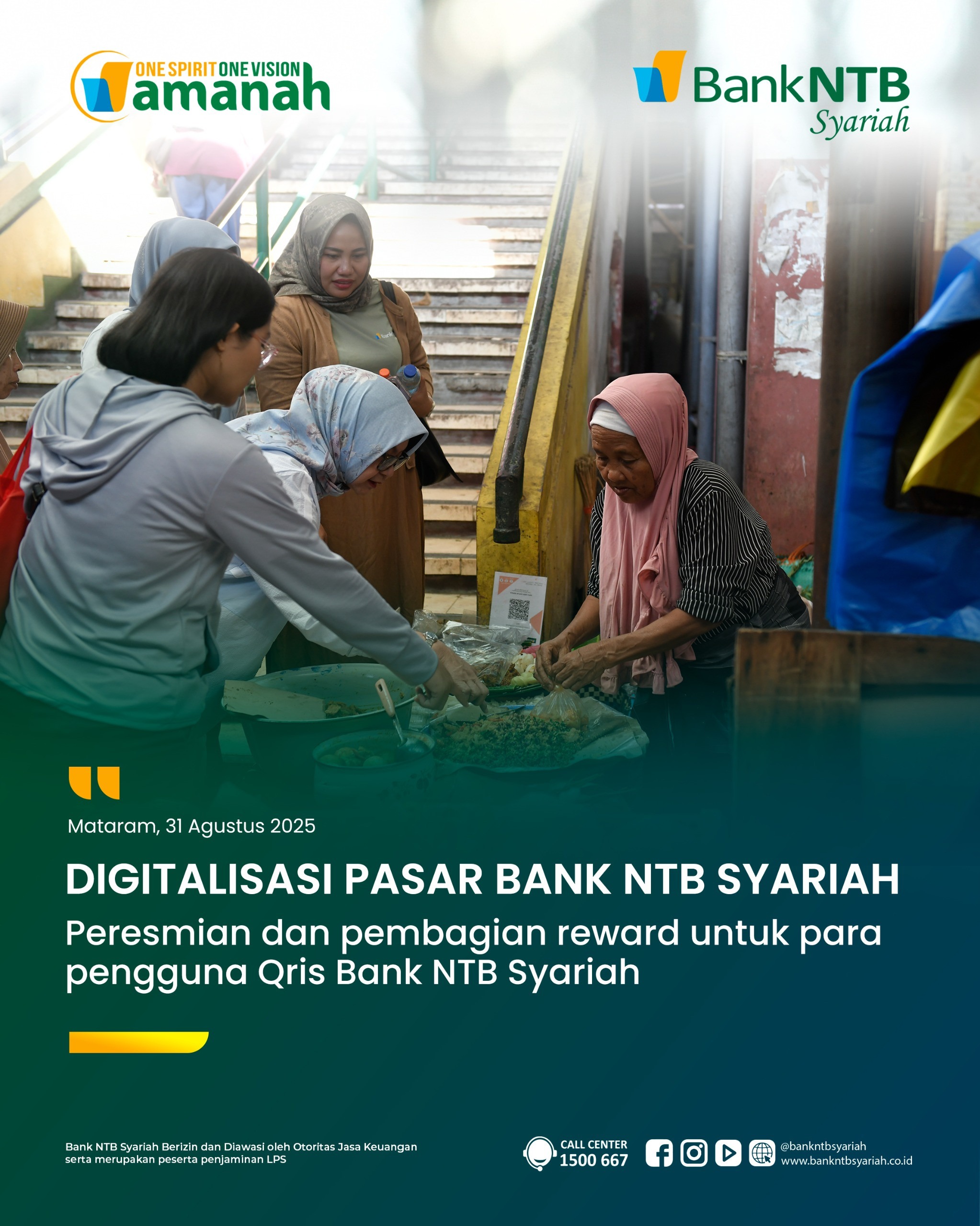 PT Bank NTB Syariah - Menebar Berkah, Membangun Kepercayaan