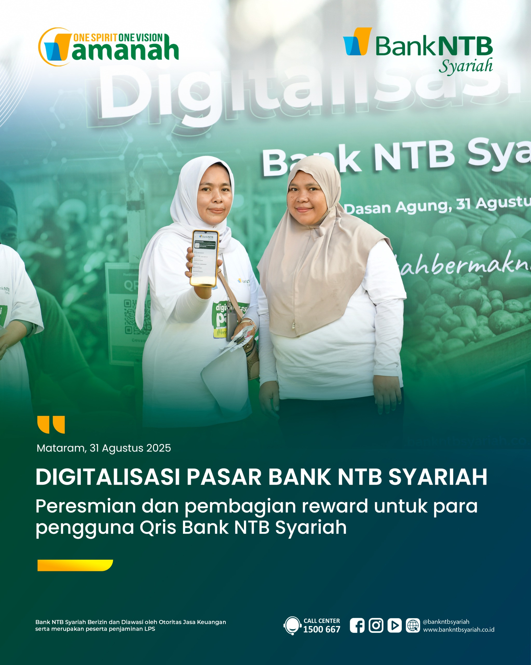 PT Bank NTB Syariah - Menebar Berkah, Membangun Kepercayaan