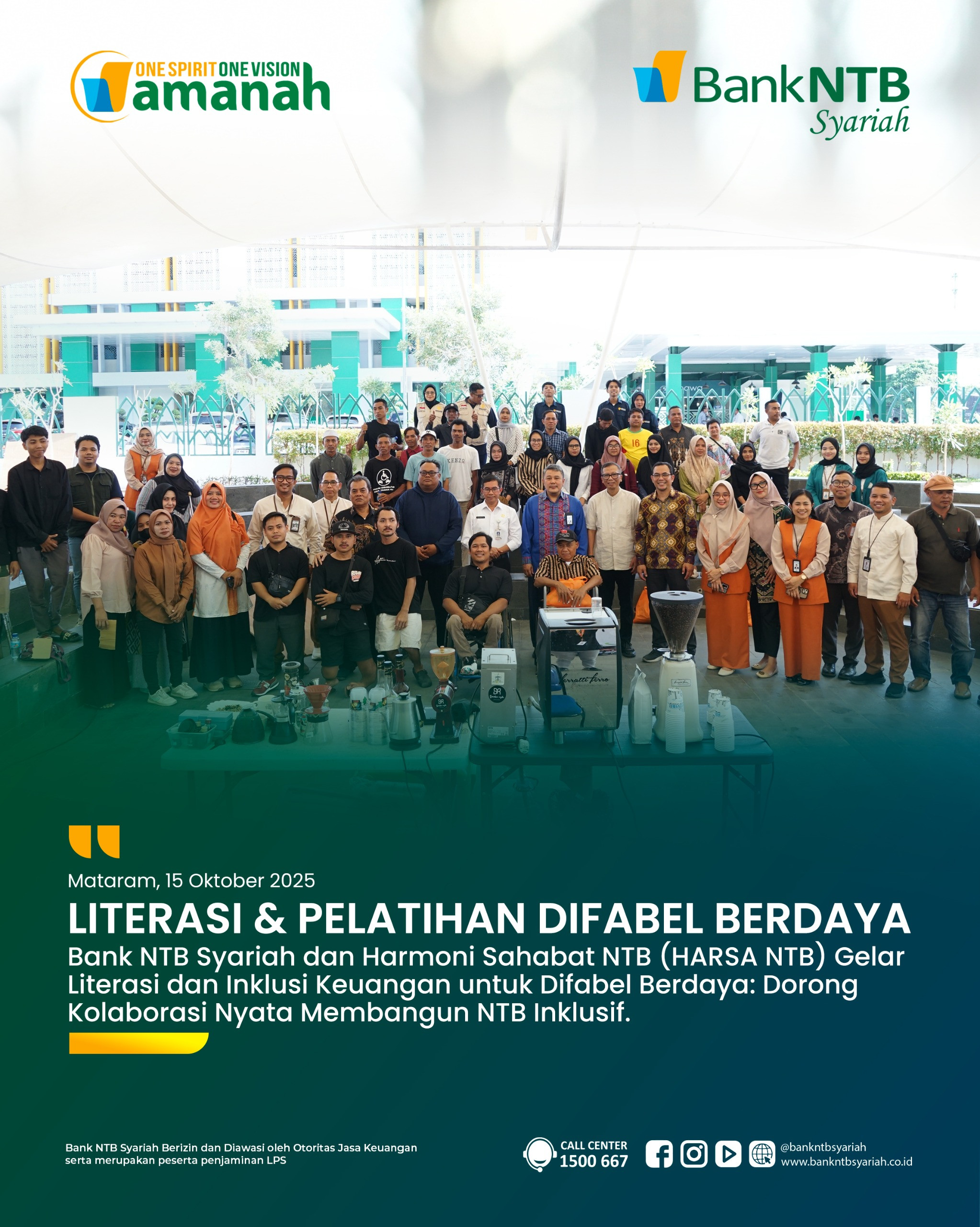 PT Bank NTB Syariah - Menebar Berkah, Membangun Kepercayaan