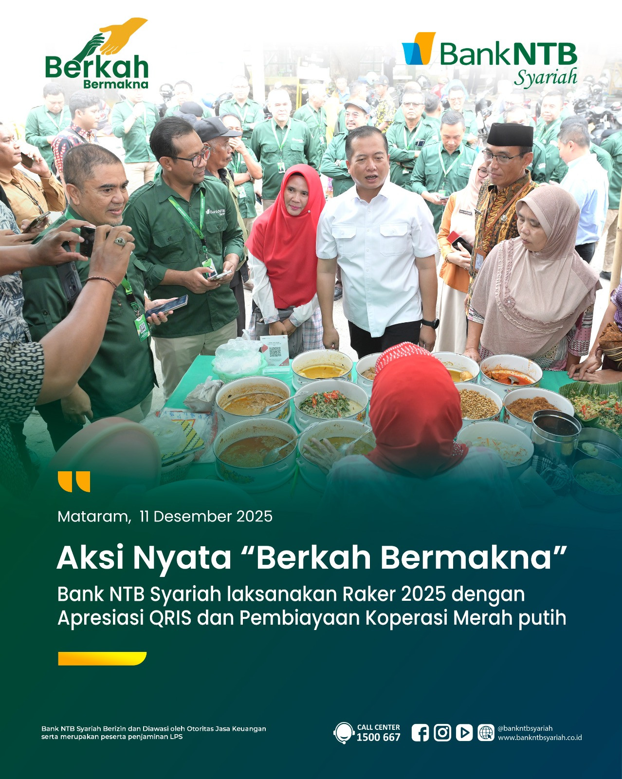 PT Bank NTB Syariah - Menebar Berkah, Membangun Kepercayaan